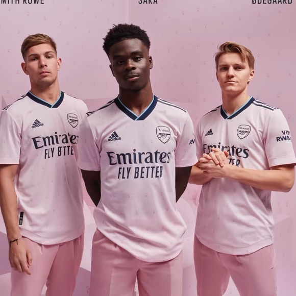 Shirts | Arsenal Pink Away Jersey | Poshmark